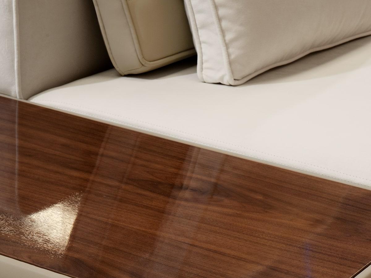 Contemporary Modern Velvet Capuchin Sofa by Caffe Latte For Sale at ...