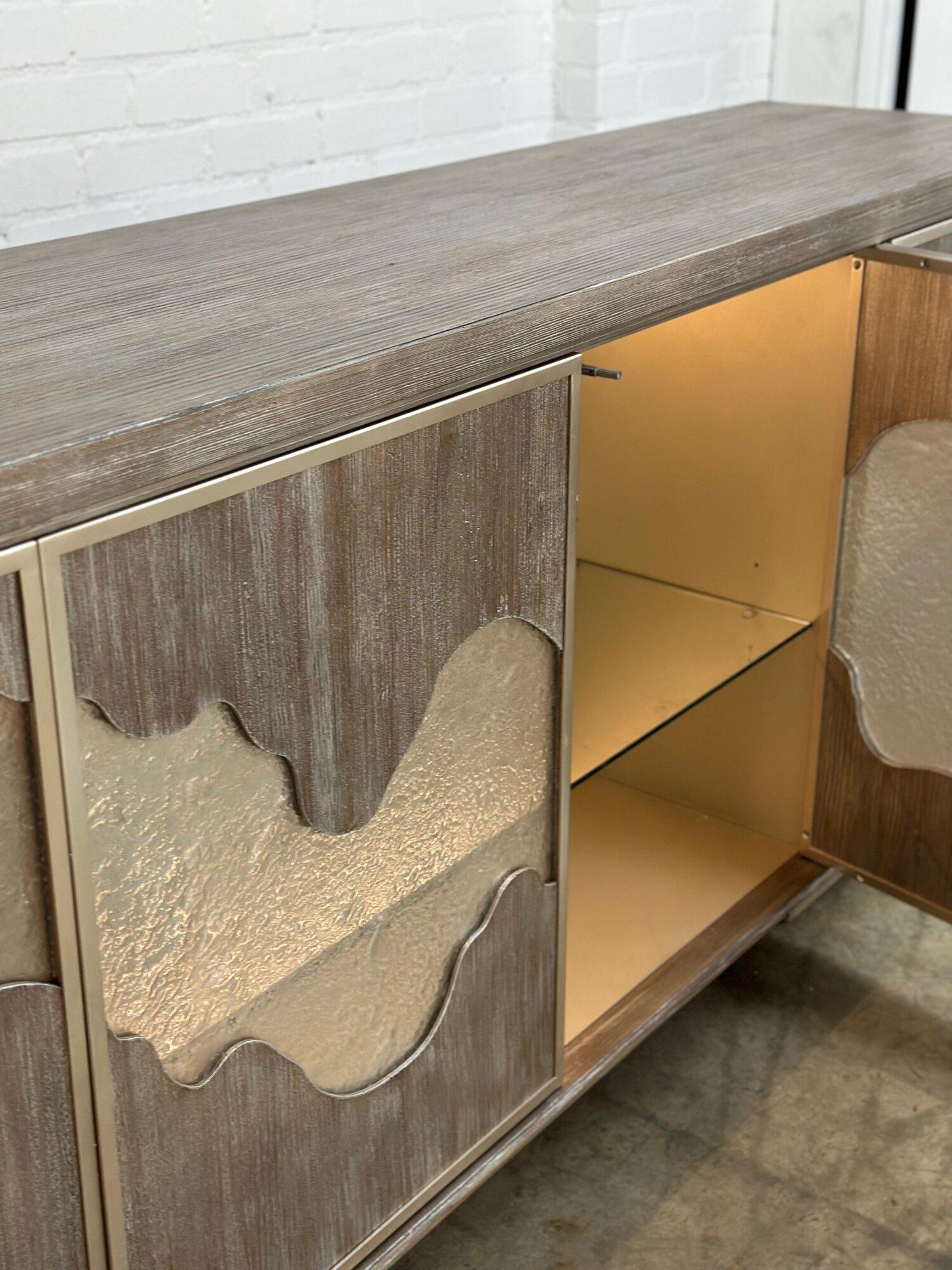 Caracole Go With The Flow Modern Sideboard For Sale at 1stDibs