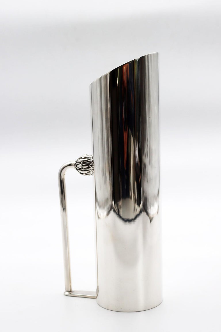 Carafe Small and Tall Model in Silver Bronze For Sale at 1stDibs