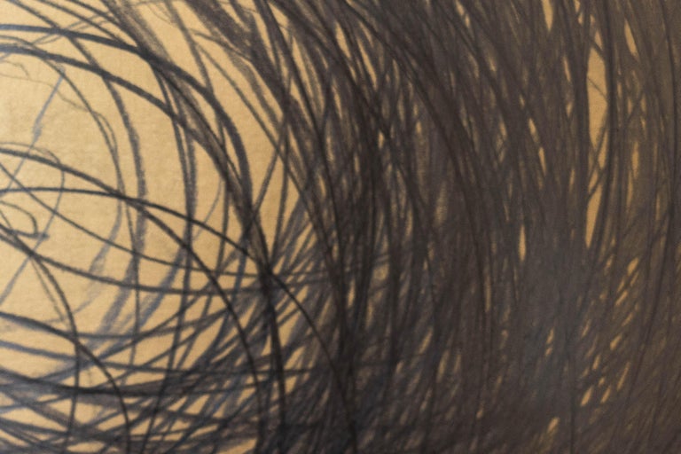 Carali McCall - Carali McCall, Work no. 1 (Circle Drawing) Gold ...