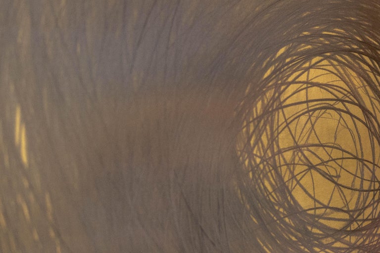 Carali McCall - Carali McCall, Work no. 1 (Circle Drawing) Gold ...