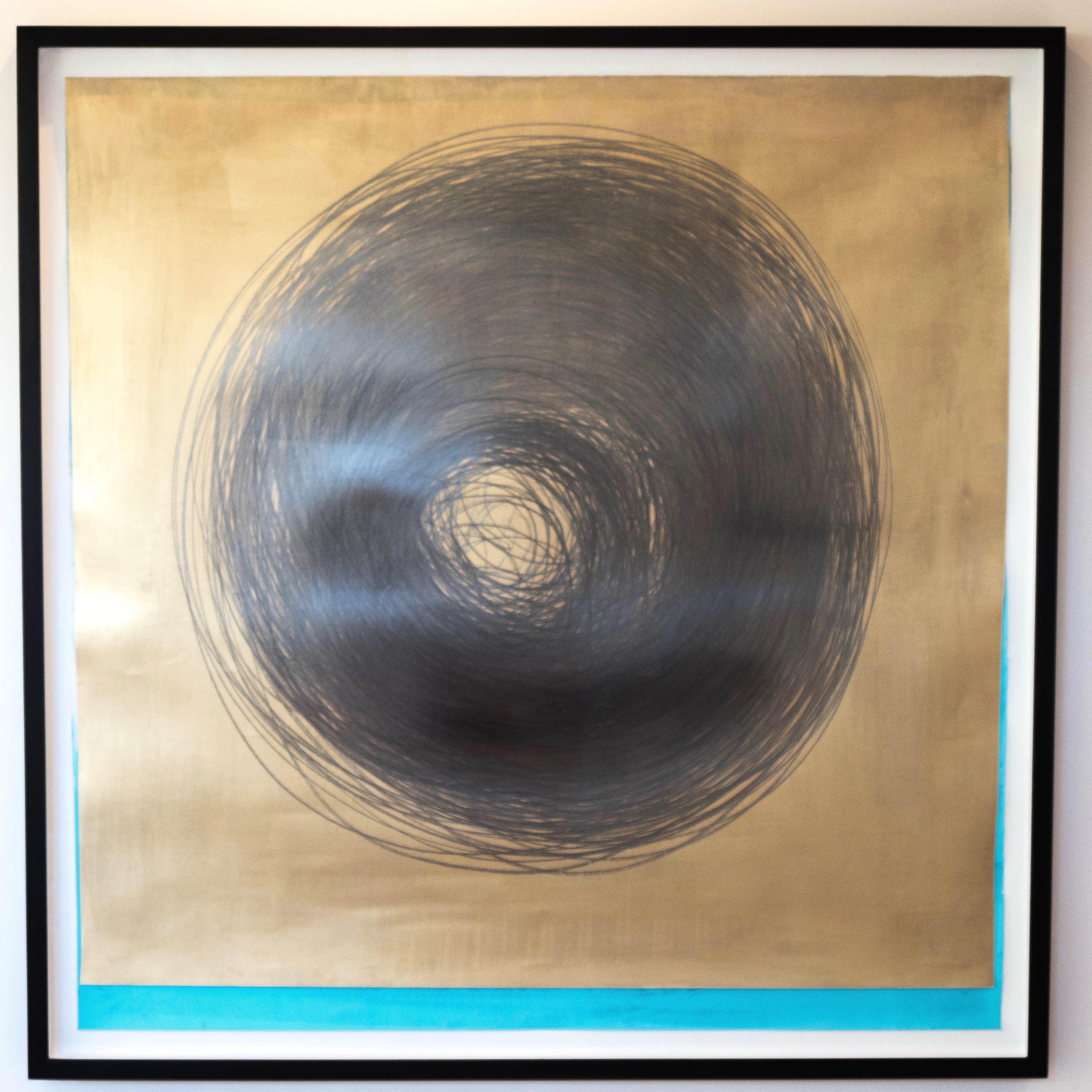 Carali McCall - Carali McCall, Work no. 1 (Circle Drawing) Gold ...