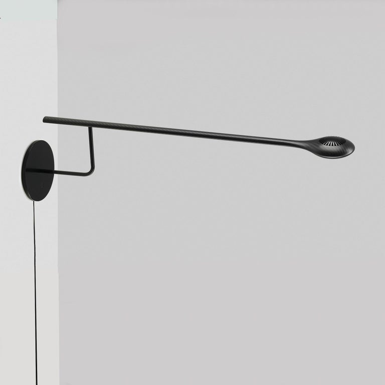 CARB-01W Carbon Wall Light by Tokio For Sale at 1stDibs