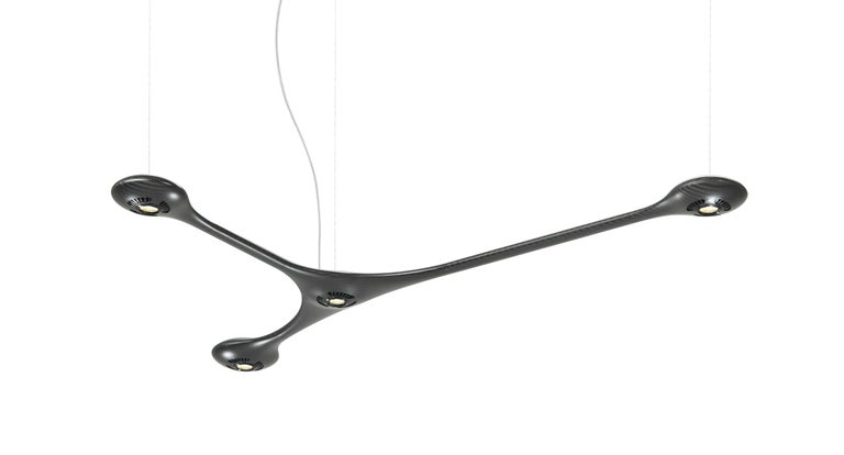 CARB-04 Carbon Ceiling Light by Tokio For Sale at 1stDibs