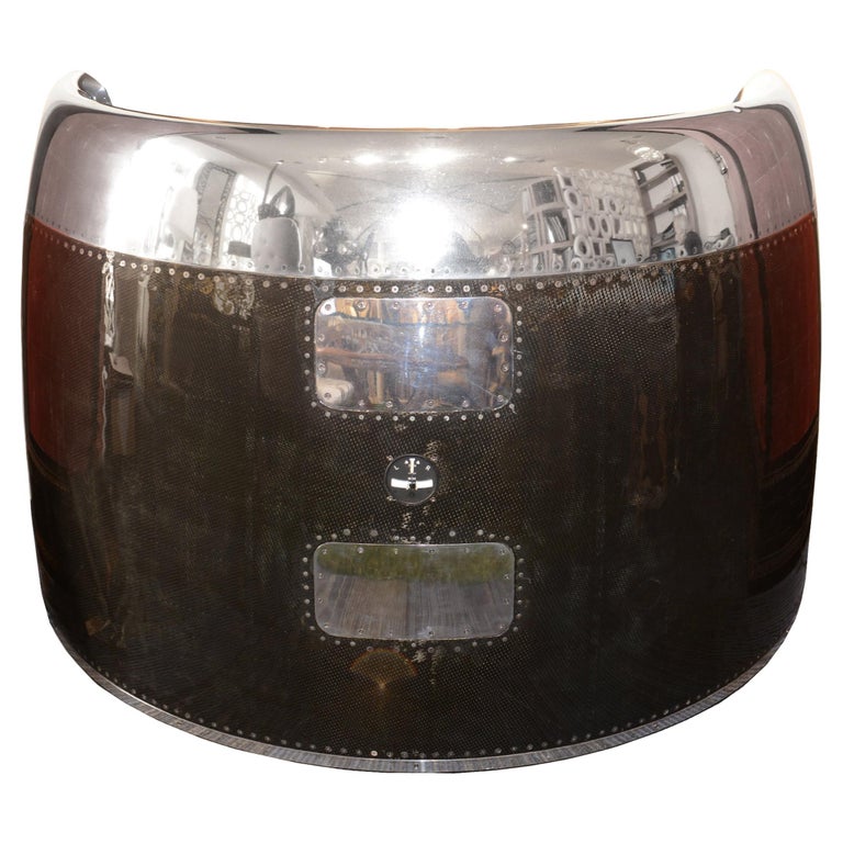 Carbon Aircraft Desk For Sale at 1stDibs