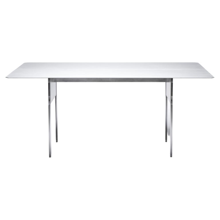 Carbonari aluminum table by Scattered Disc Objects For Sale at 1stDibs