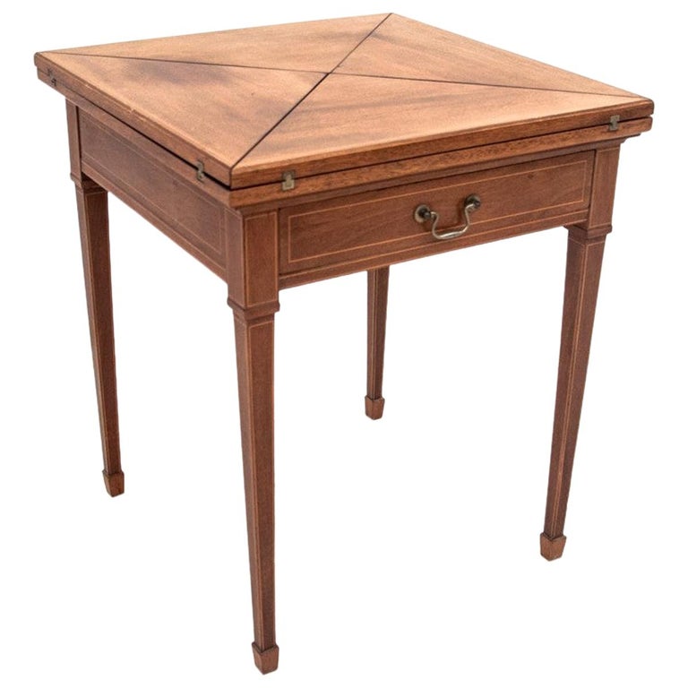 Card Table, Empire, circa 1870 For Sale at 1stDibs