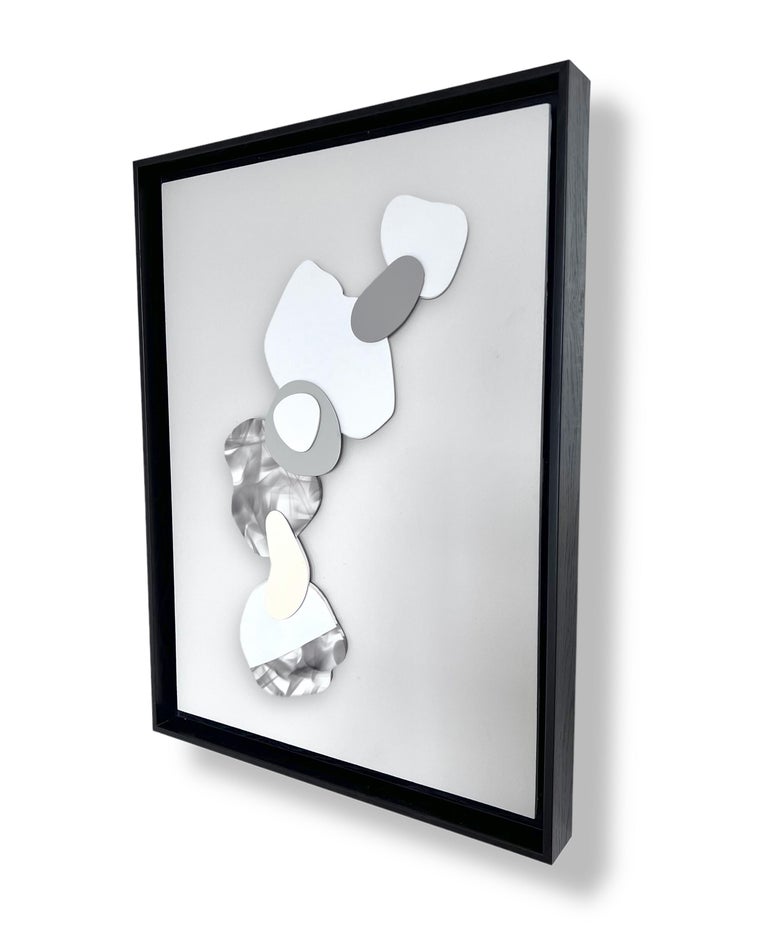 Cari Cohen - Clouds I . Abstract, Minimalistic, Plaster 3D shapes on ...