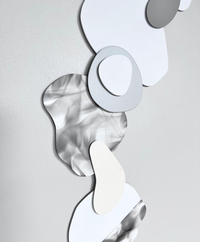 Cari Cohen - Clouds I . Abstract, Minimalistic, Plaster 3D shapes on ...