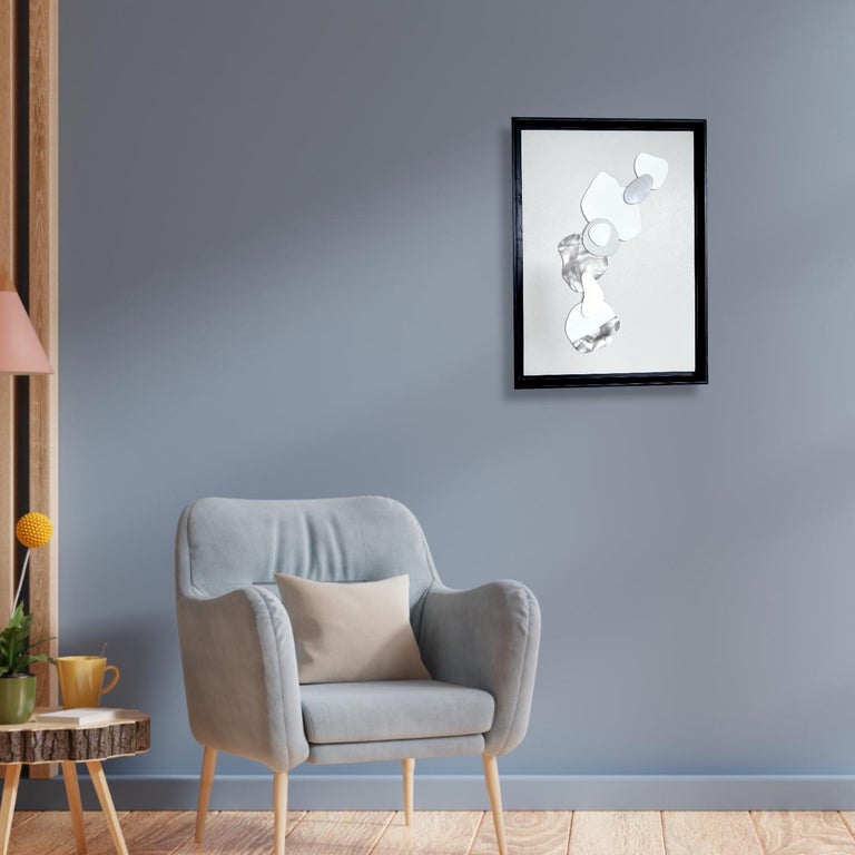 Cari Cohen - Clouds I . Abstract, Minimalistic, Plaster 3D shapes on ...