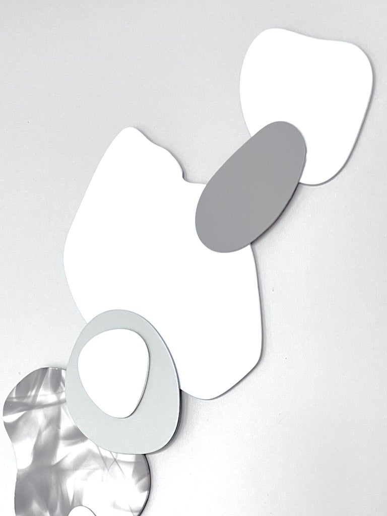 Cari Cohen - Clouds I . Abstract, Minimalistic, Plaster 3D shapes on ...