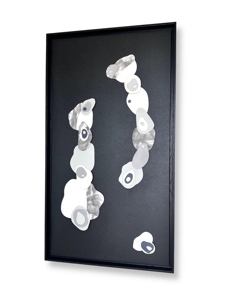 Cari Cohen - Clouds II . Abstract, Minimalistic, Plaster 3D shapes on ...