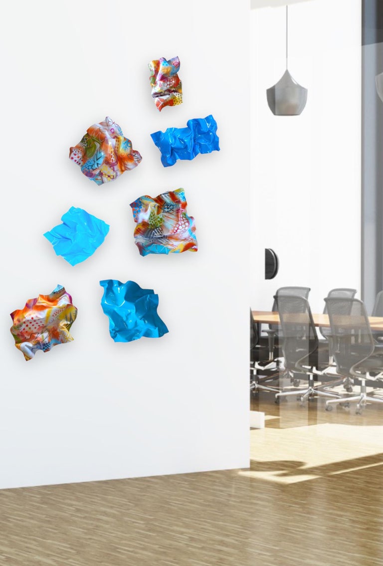 Cari Cohen - Flying Ocean Waves . Abstract,Contemporary,Modern Wall ...