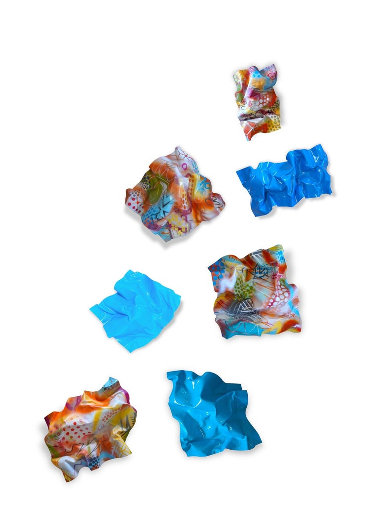 Cari Cohen - Flying Ocean Waves . Abstract,Contemporary,Modern Wall ...