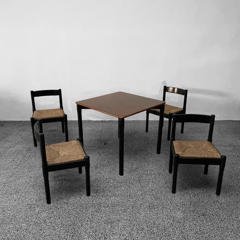 Carimate Dining Chairs by Vico Magistretti for Cassina, 1960s, set of ...