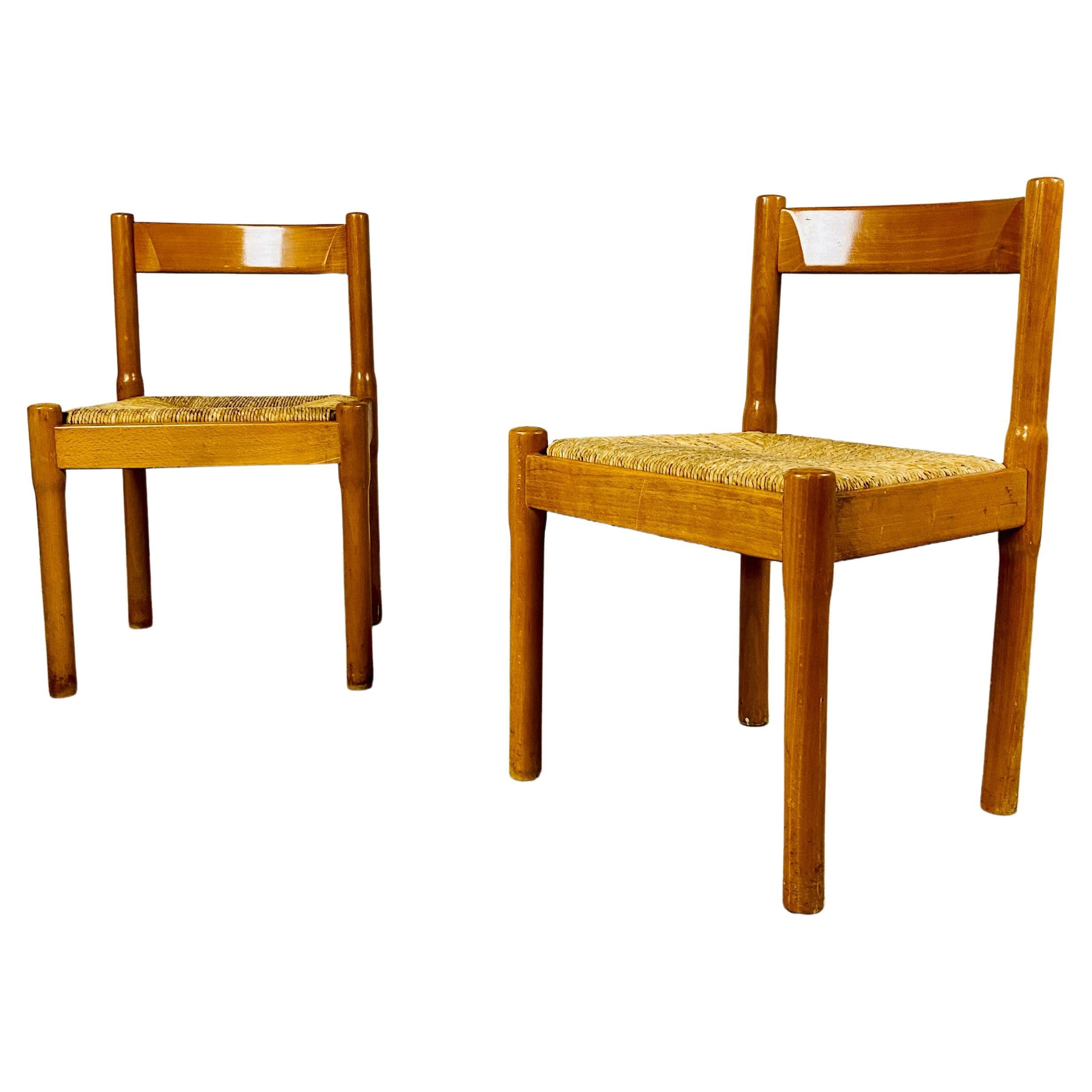 Vico Magistretti Carimate Chairs, Set of 4 at 1stDibs