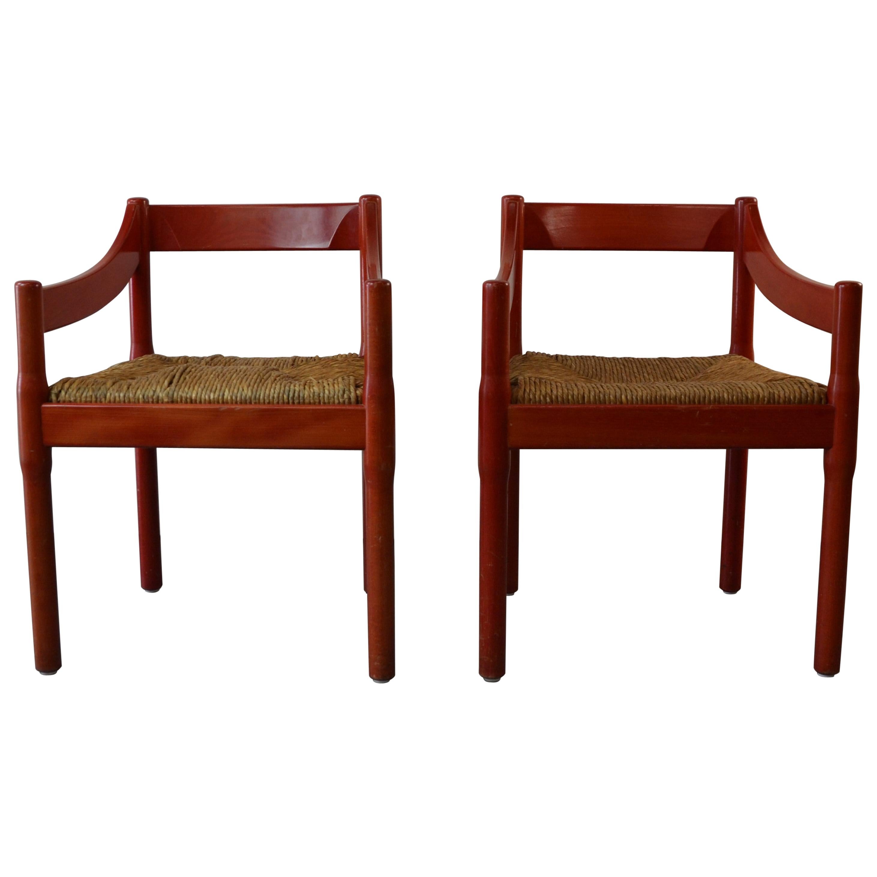 Carimate Chairs by Vico Magistretti from Cassina 1959 Italy at 1stDibs ...