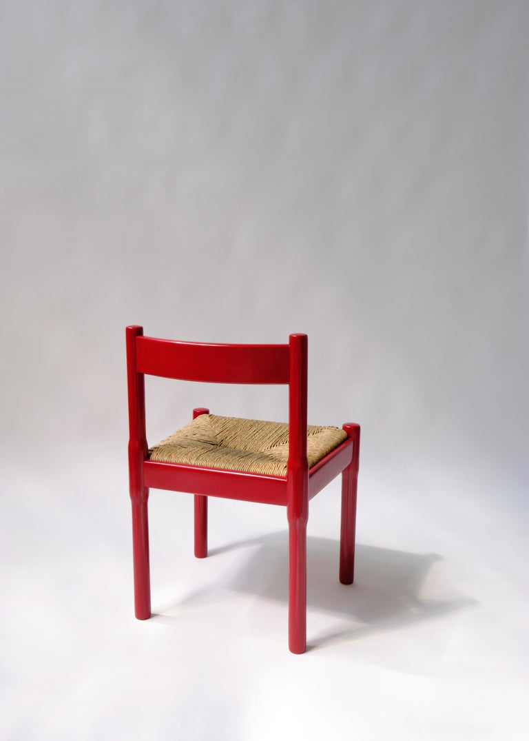 Carimate Dining Chair by Vico Magistretti for Habitat/Conran, Red For ...