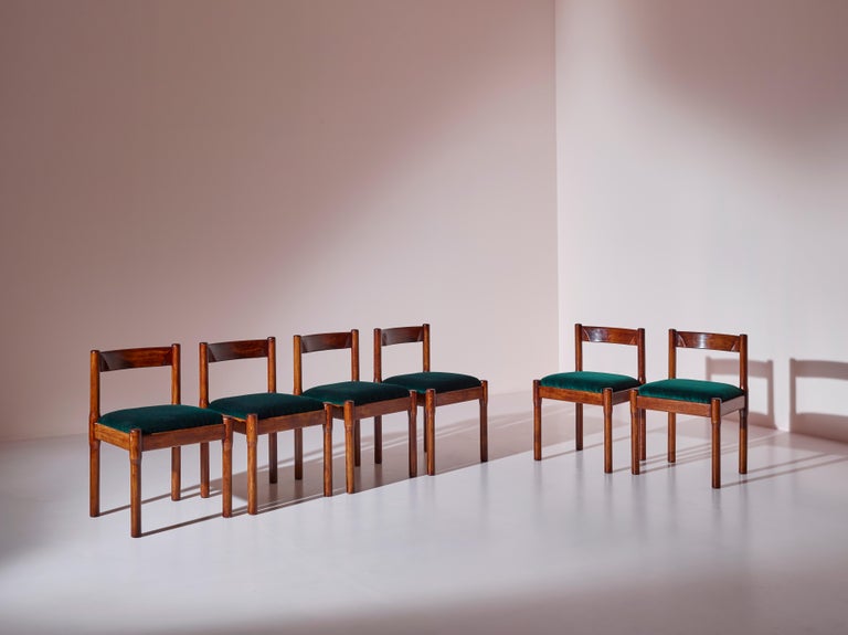 Carimate Dining Chairs by Vico Magistretti for Cassina, Set of 6, Italy ...