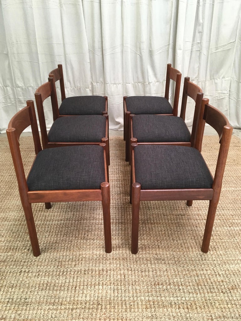6 Carimate Chairs Magistretti , Copies by CATT Furniture, 1967 In ...