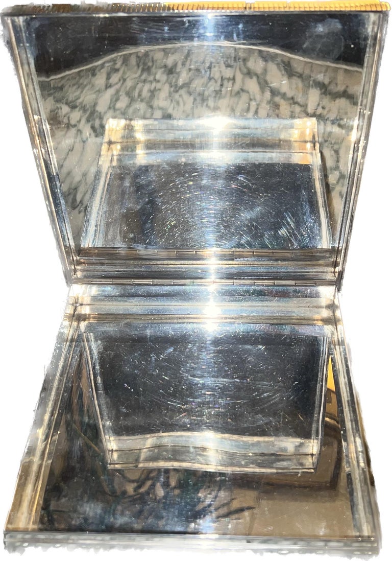 Carimati Italian Sterling Silver Thin Box For Sale at 1stDibs