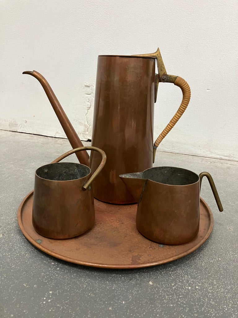 Carl Aubock Coffee Service For Sale at 1stDibs