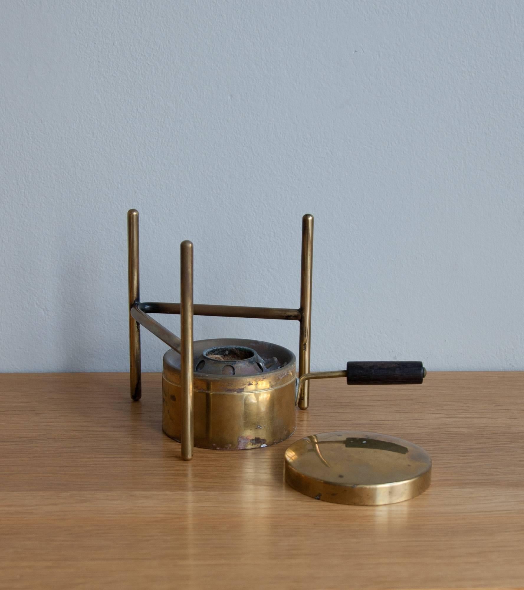 Carl Auböck Fondue Pot and Burner at 1stDibs