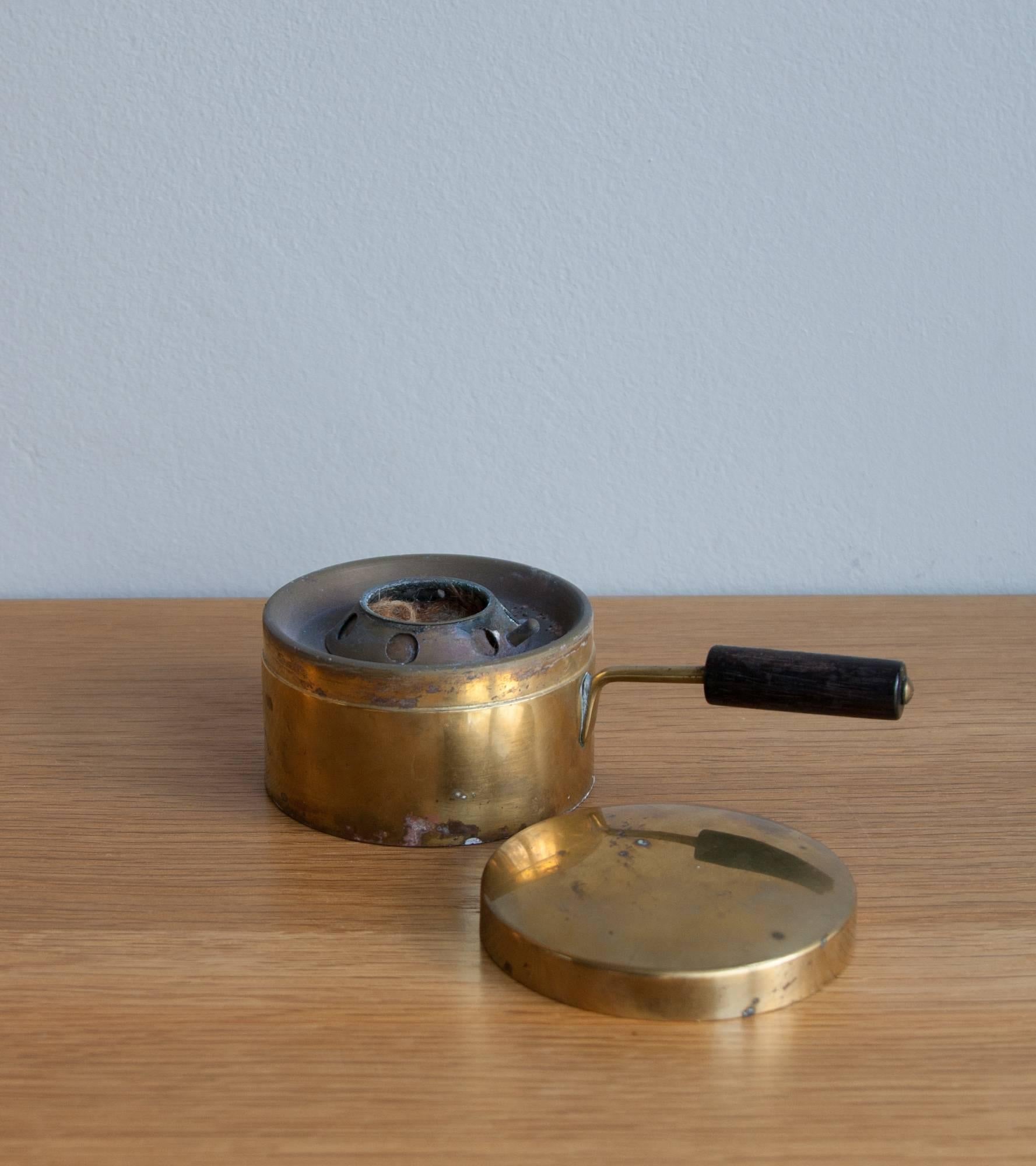 Carl Auböck Fondue Pot and Burner at 1stDibs