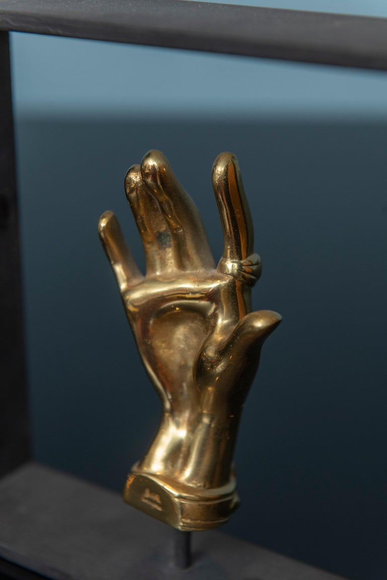 Carl Aubock Framed Hand #5275 for Neiman Marcus For Sale at 1stDibs