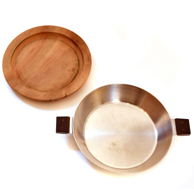 Carl Aubock II Pan Mid-Century Nutwood Steel Austria, 1960 For Sale at ...