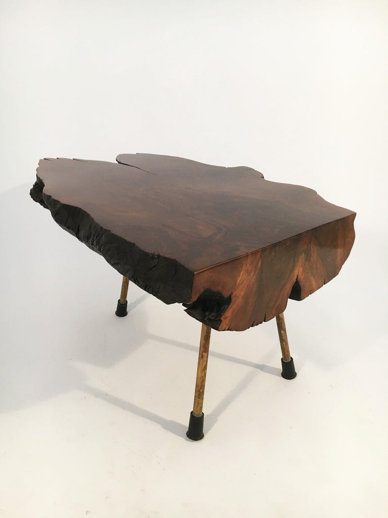Carl Auböck Large Walnut Tree Trunk Table, Austria, 1950s For Sale at ...