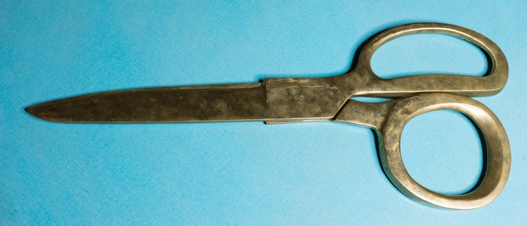 Large Scissor Sculpture at 1stDibs