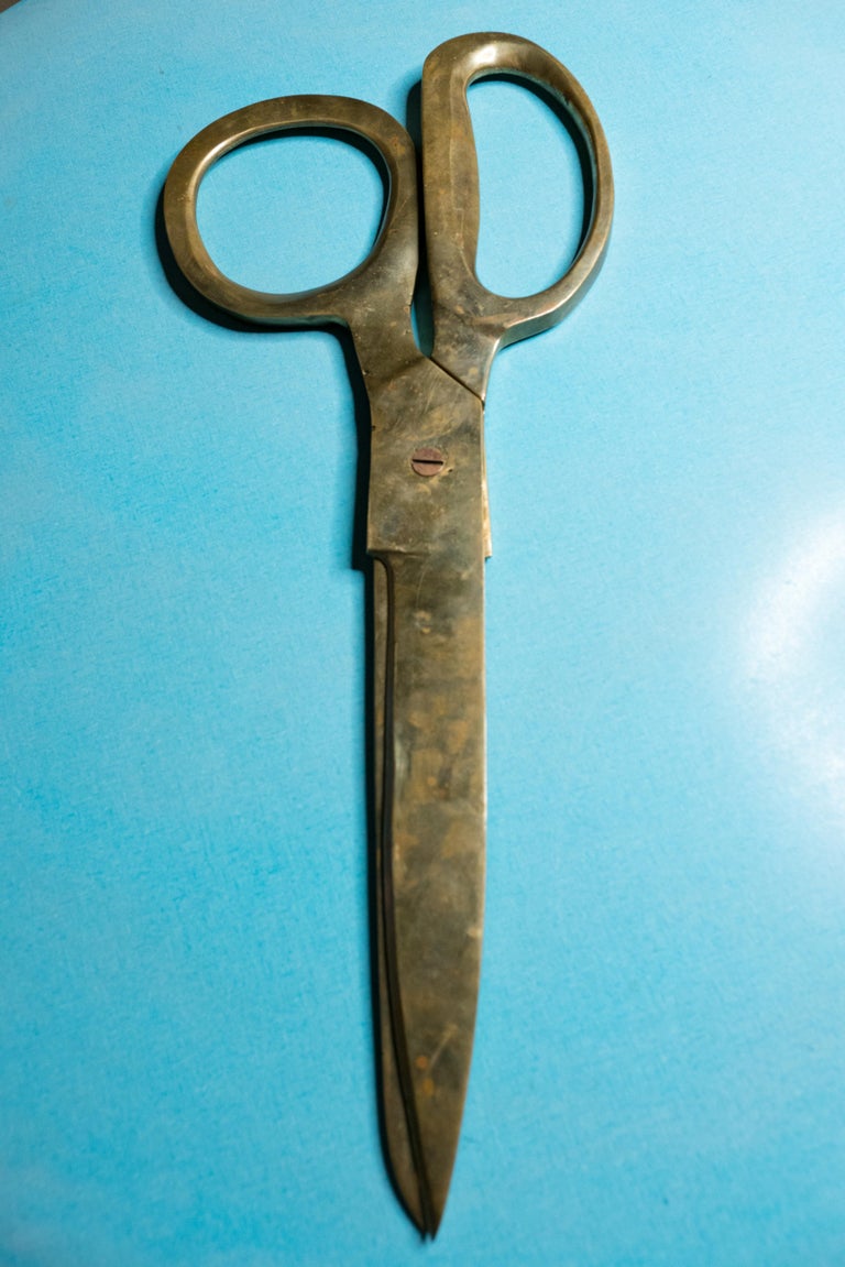 Large Scissor Sculpture at 1stDibs