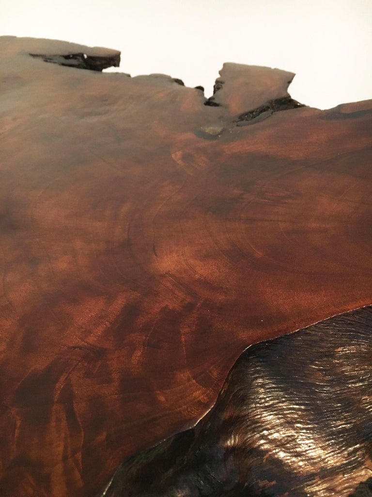 Carl Auböck Walnut Tree Trunk Table, Austria, 1950s For Sale at 1stDibs