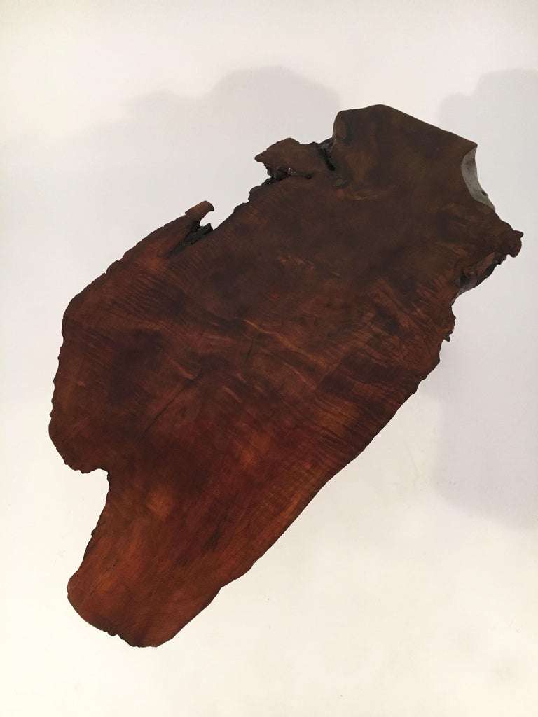 Carl Auböck Walnut Tree Trunk Table, Austria, 1950s For Sale at 1stDibs