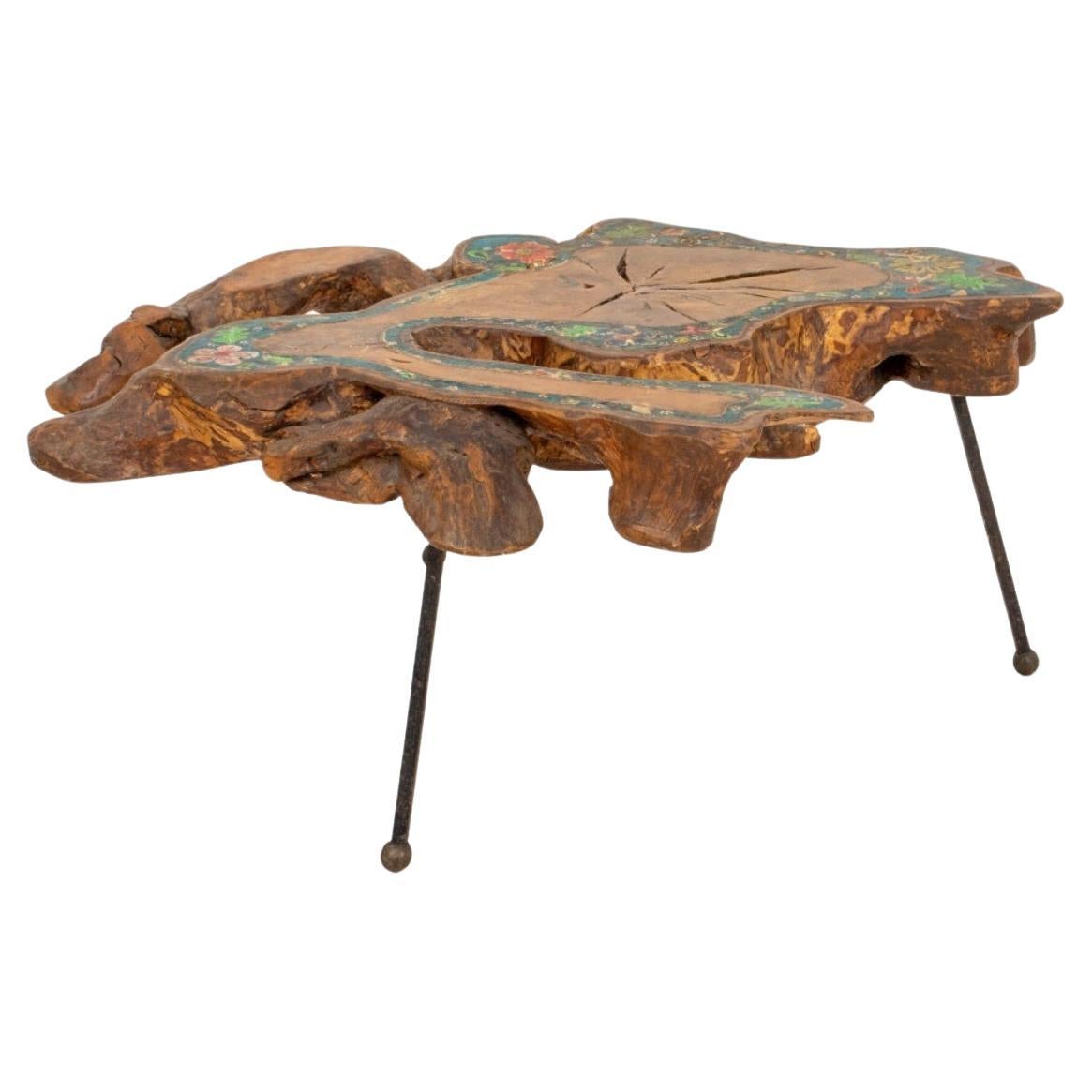 Contemporary Bronze Tree Trunk Coffee Table, Belgium at 1stDibs