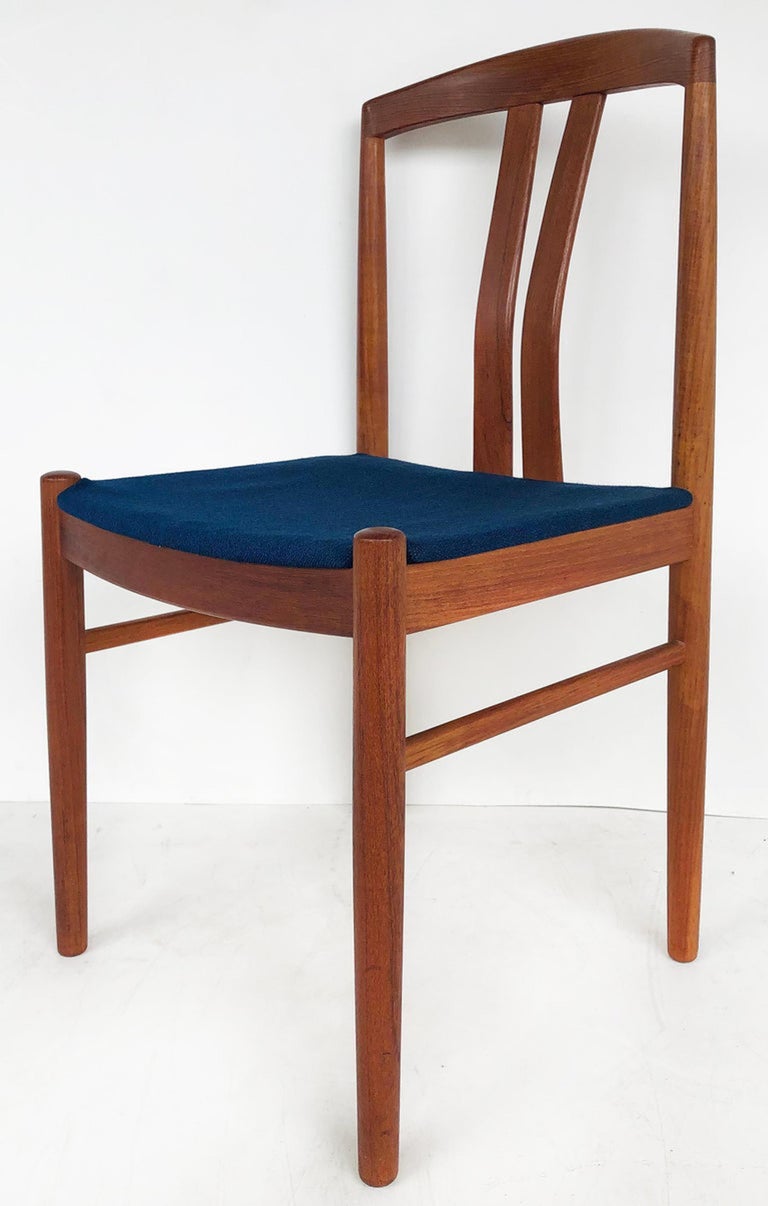 Carl Ekstrom Albin Johansson Teak Dining Chairs, Set of 6 at 1stDibs