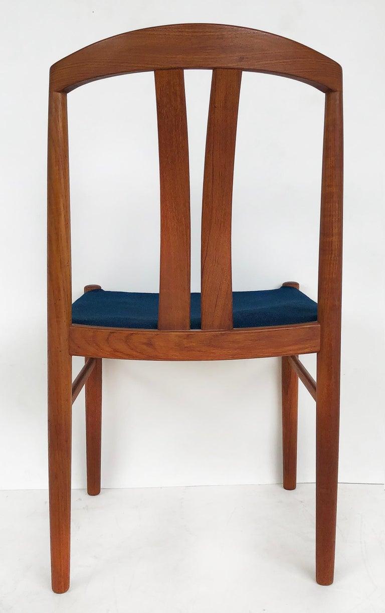 Carl Ekstrom Albin Johansson Teak Dining Chairs, Set of 6 at 1stDibs