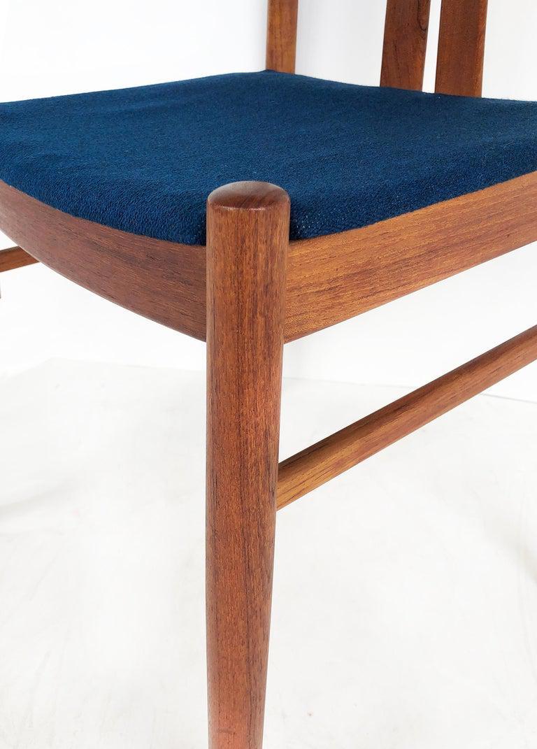 Carl Ekstrom Albin Johansson Teak Dining Chairs, Set of 6 at 1stDibs