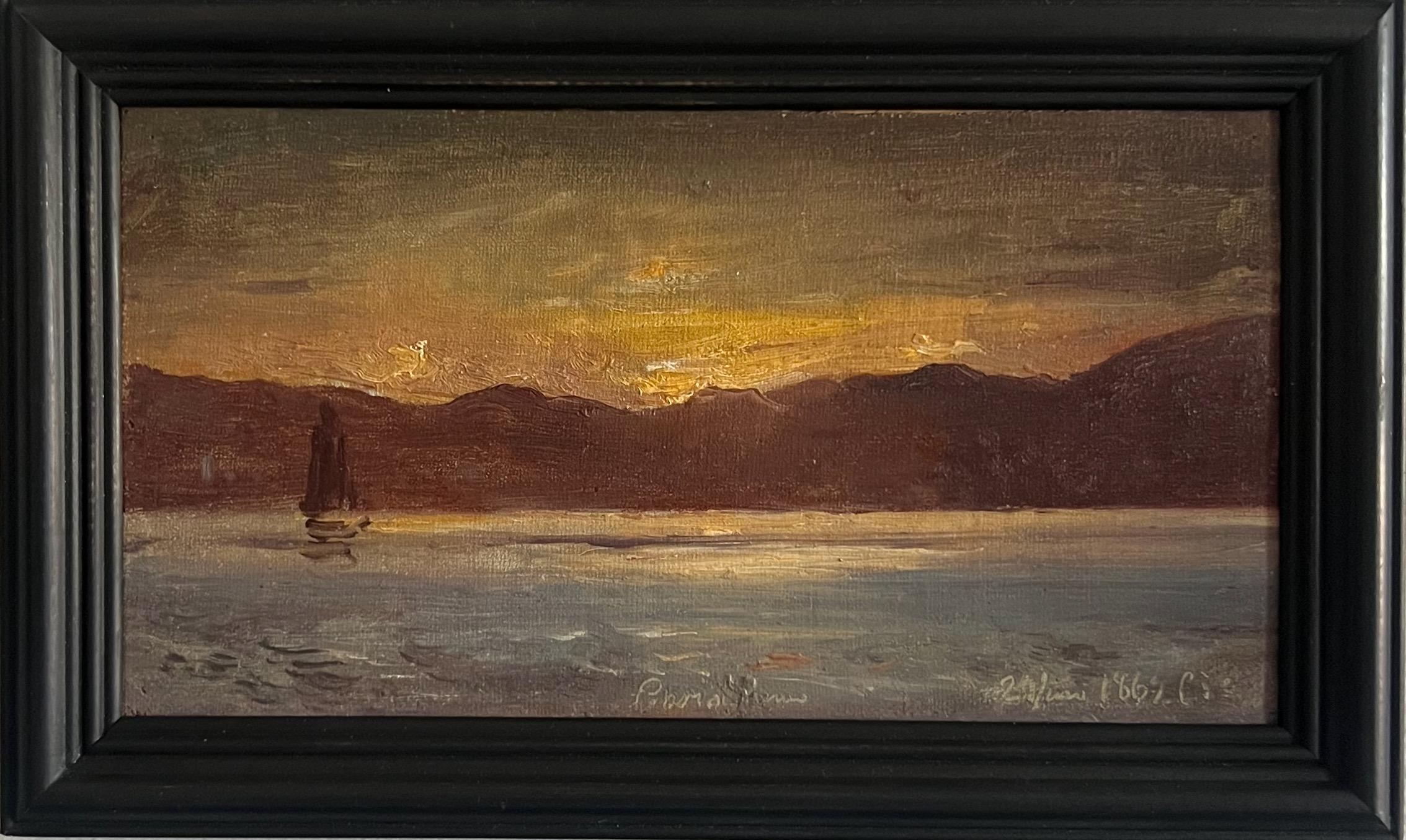 William Stone - English Landscape Oil Painting by William R. Stone Jr ...