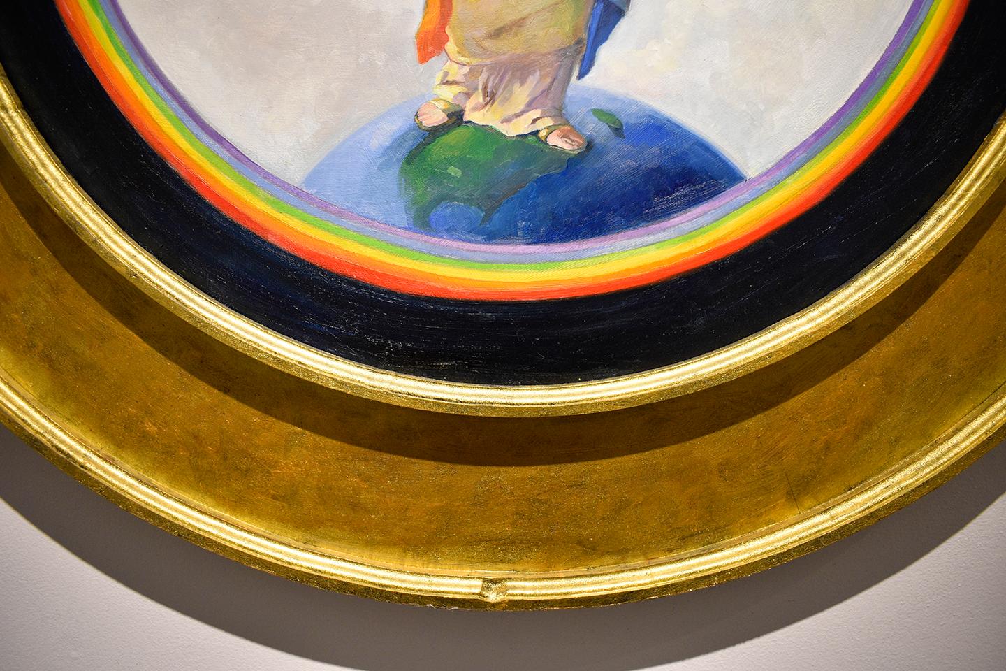 Carl Grauer - Gilbert Baker (Figurative Portrait Painting of LGBTQ Icon ...