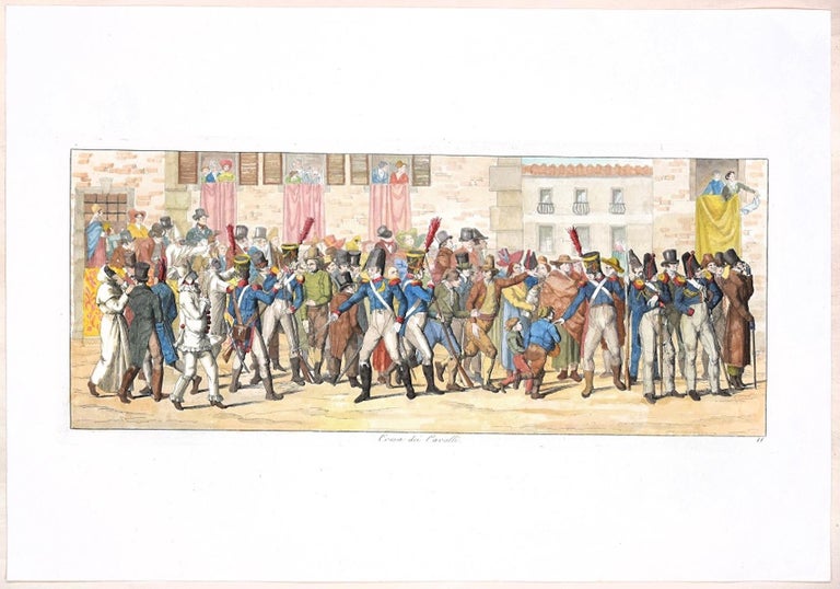 Carl Gustaf Hyalmar Morner - Horse Race - Original Etching by C. G ...