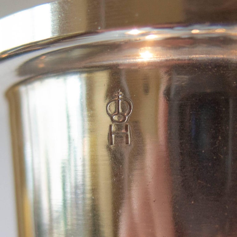 Carl Gustav Hallberg, Swedish Grace Period Silvered Chandelier at 1stDibs