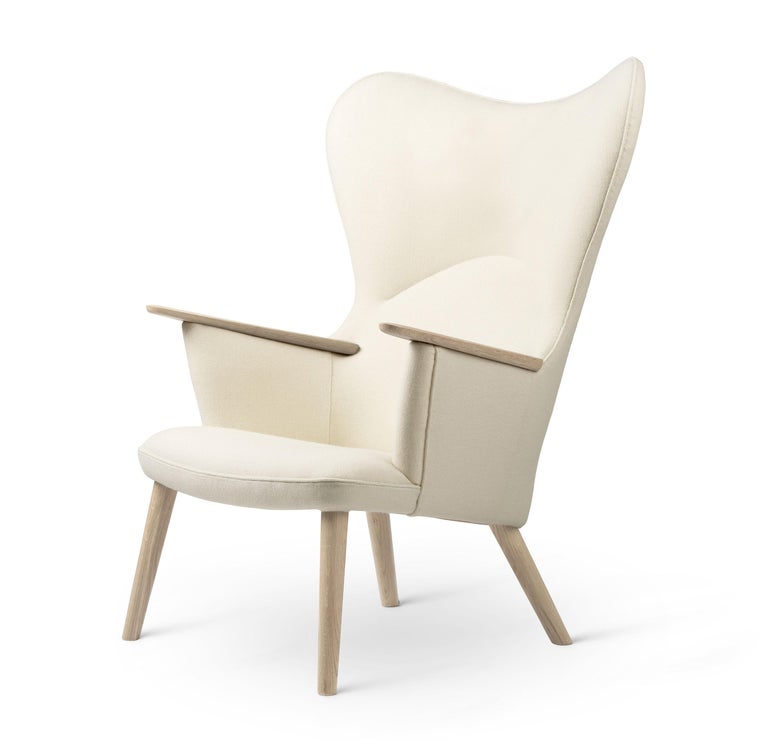 Carl Hansen CH78 Mama Bear Chair by Hans Wegner, Oak, White Oil ...