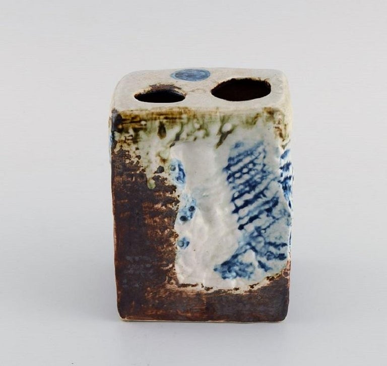 Carl Harry Stålhane for Designhuset, Vase in Glazed Ceramics, 1970s For ...