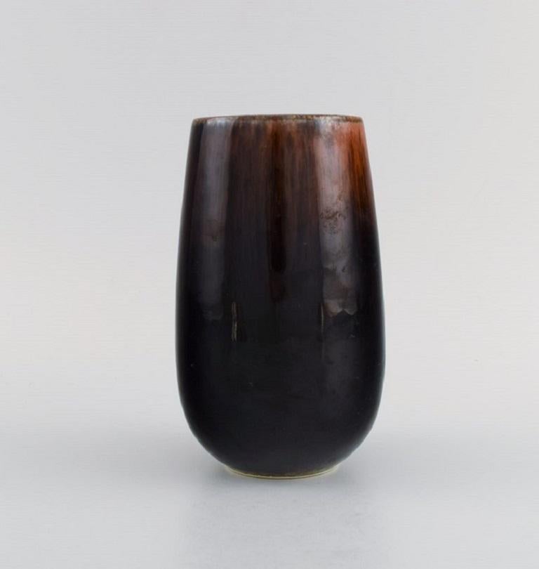 Carl Harry Stålhane for Rörstrand, Vase in Glazed Ceramics For Sale at ...