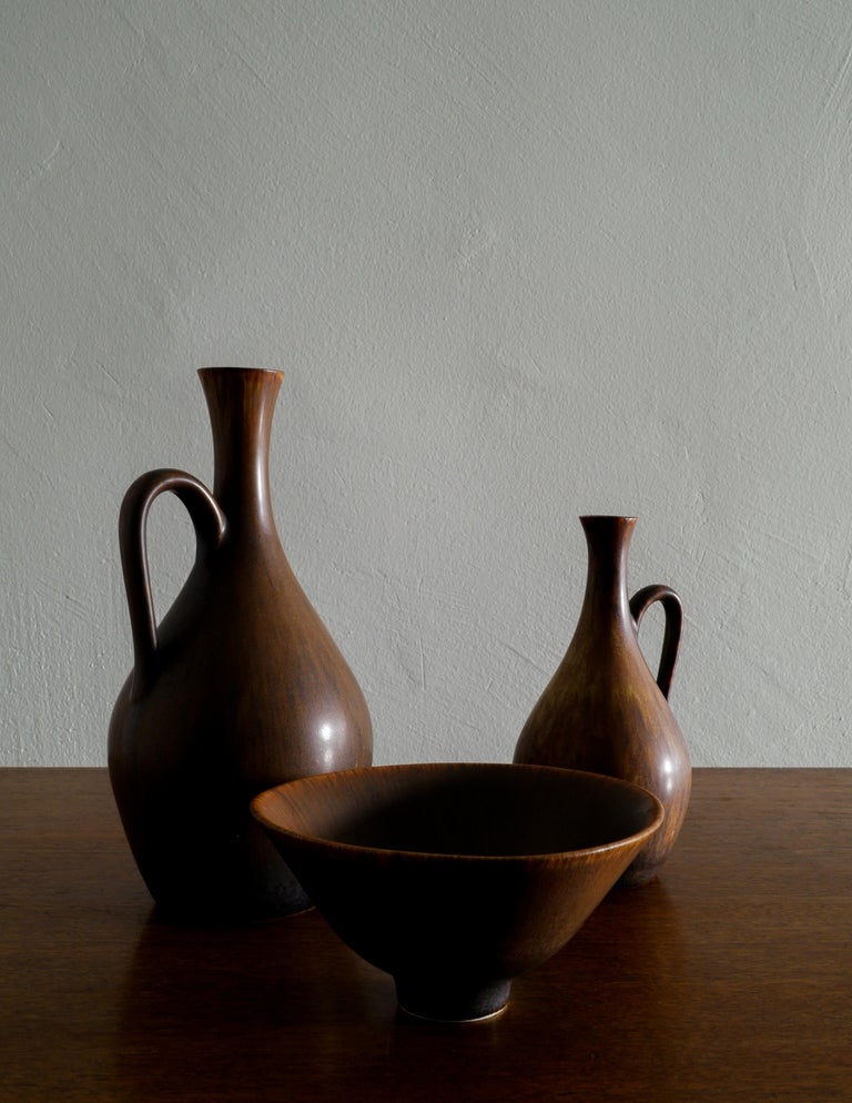 Carl-Harry Stålhane Mid Century Ceramic Vases Bowl for Rörstrand ...