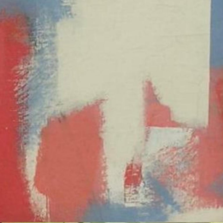 Carl Holty German American Artist Abstract Painting, "Break Through ...