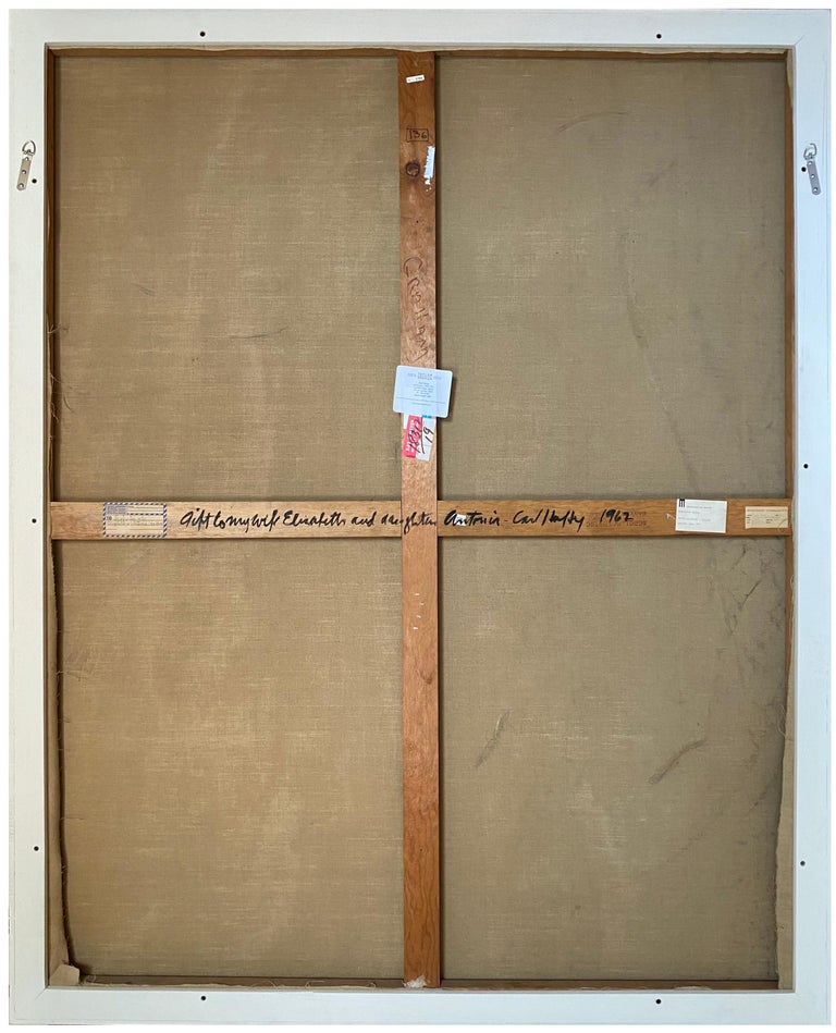 Carl Holty - Twelfth Night Blue, Contemporary Color Field painting For ...