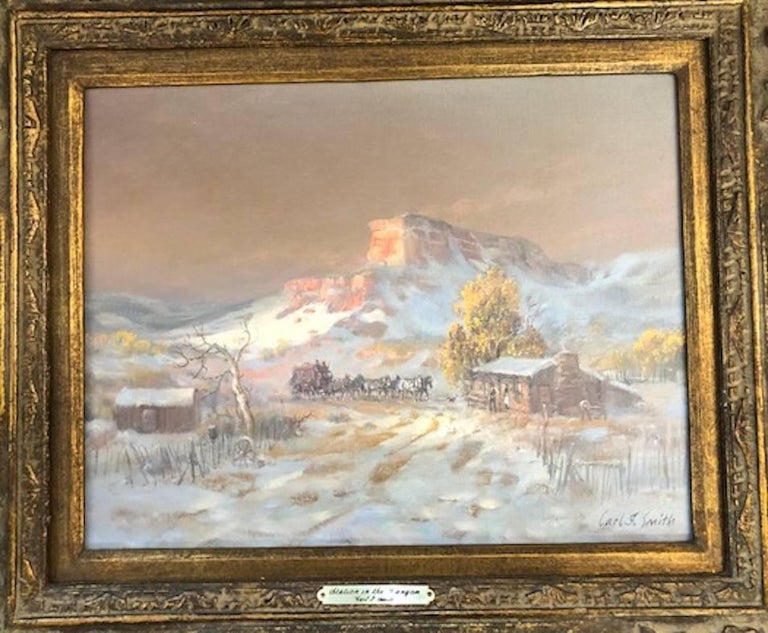 Carl J. Smith Oil on Canvas at 1stDibs